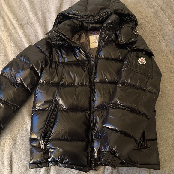 Moncler | Jackets & Coats | Moncler Maya Black Puffer | Poshmark